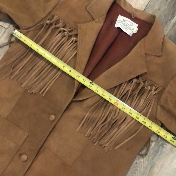 lariat | Jackets & Coats | Vtg Lariat Western Leather Fringe Jacket ...